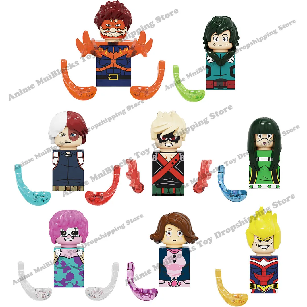 KF6116-My-Hero-Academia-Building-Blocks-Shouto-Katsuki-Tauyu-Endeavour-Ashido-Mina-Mini-Action ...