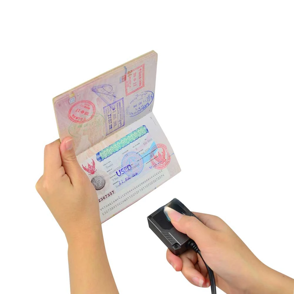 OCR MRZ Passport Reader, 2D Scanner, Biometric Passport Reader MS430