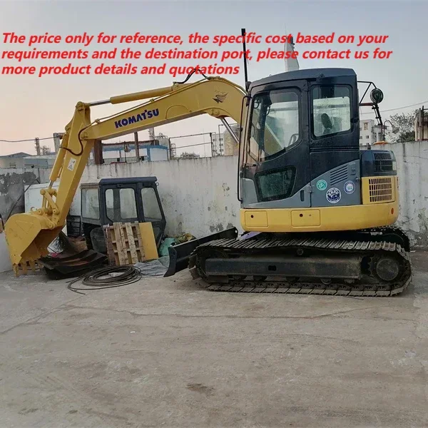 Komatsu-Mini-Excavator-pc78-Hydraulic-Pilot-Small-Digger-Retro ...