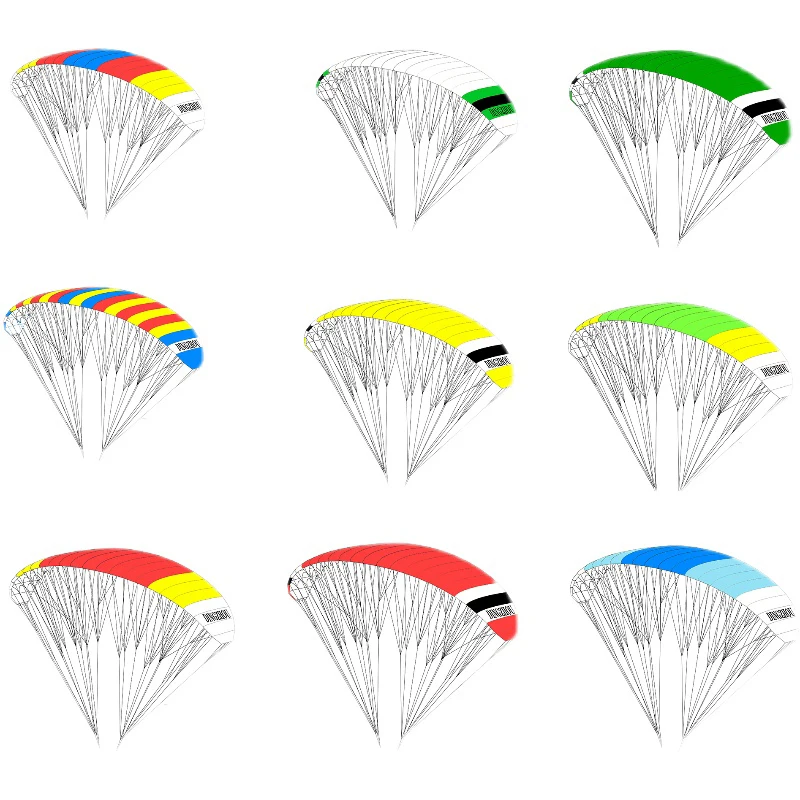 1PCS RC Electric Remote Control Paraglider Head 1.5 meters Wingspan ...