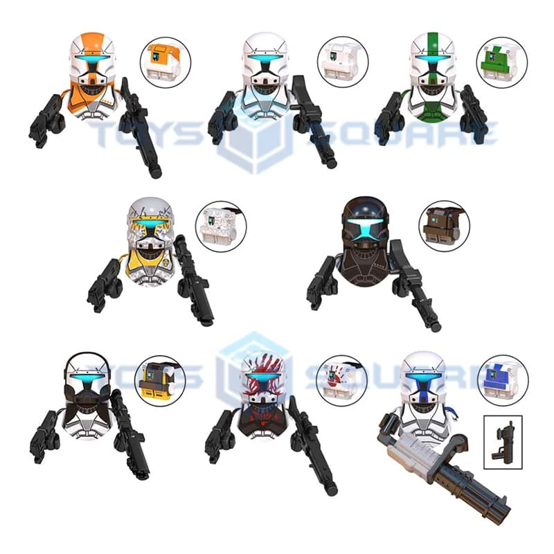 Bloques de construcción del Comandante Voca Commando Delta Omega Squad ...