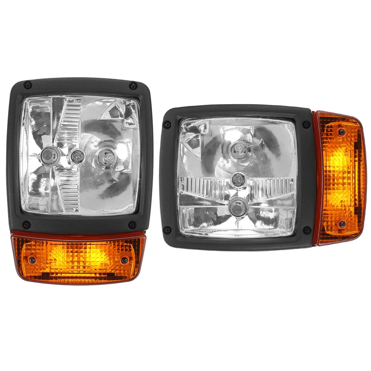 AEF3-24V Excavator JCB Front LED Headlights Turn Signal Lamp Indicator ...
