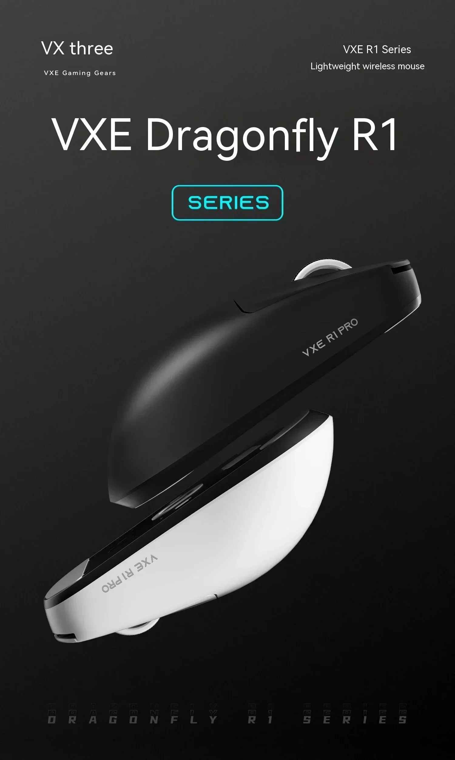 Беспроводная мышь VGN VXE Dragonfly R1 Pro | AliExpress