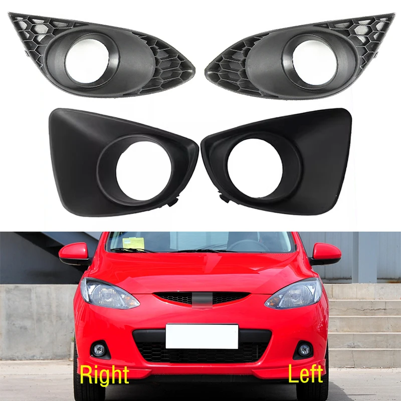 For Mazda 2 Demio 2008 2009 2010 2011 Car Fog Light Lamp Frame Cover ...