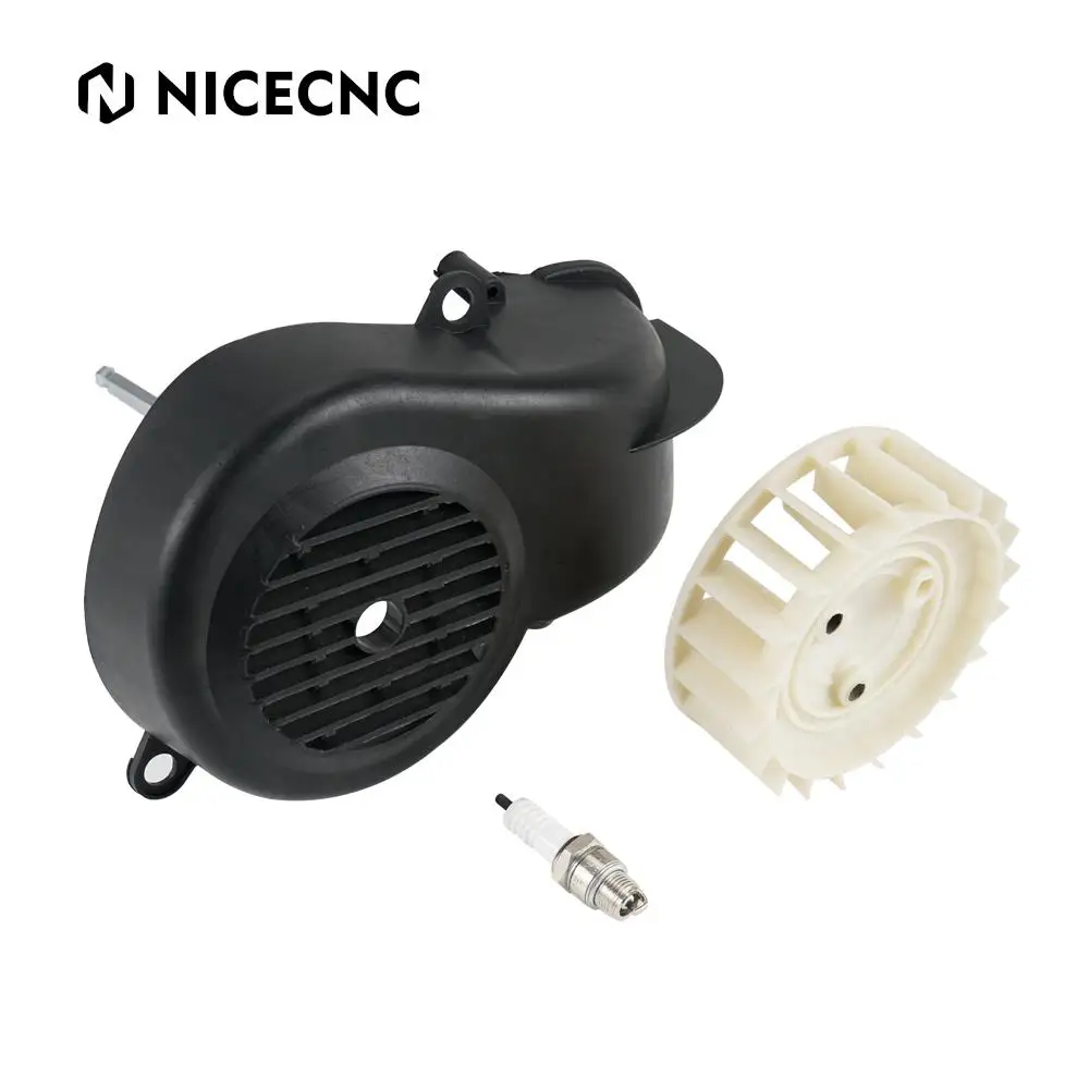 Motorcycle-Air-Engine-Complete-Cooling-Fan-Shroud-For-Polaris-E-Ton ...