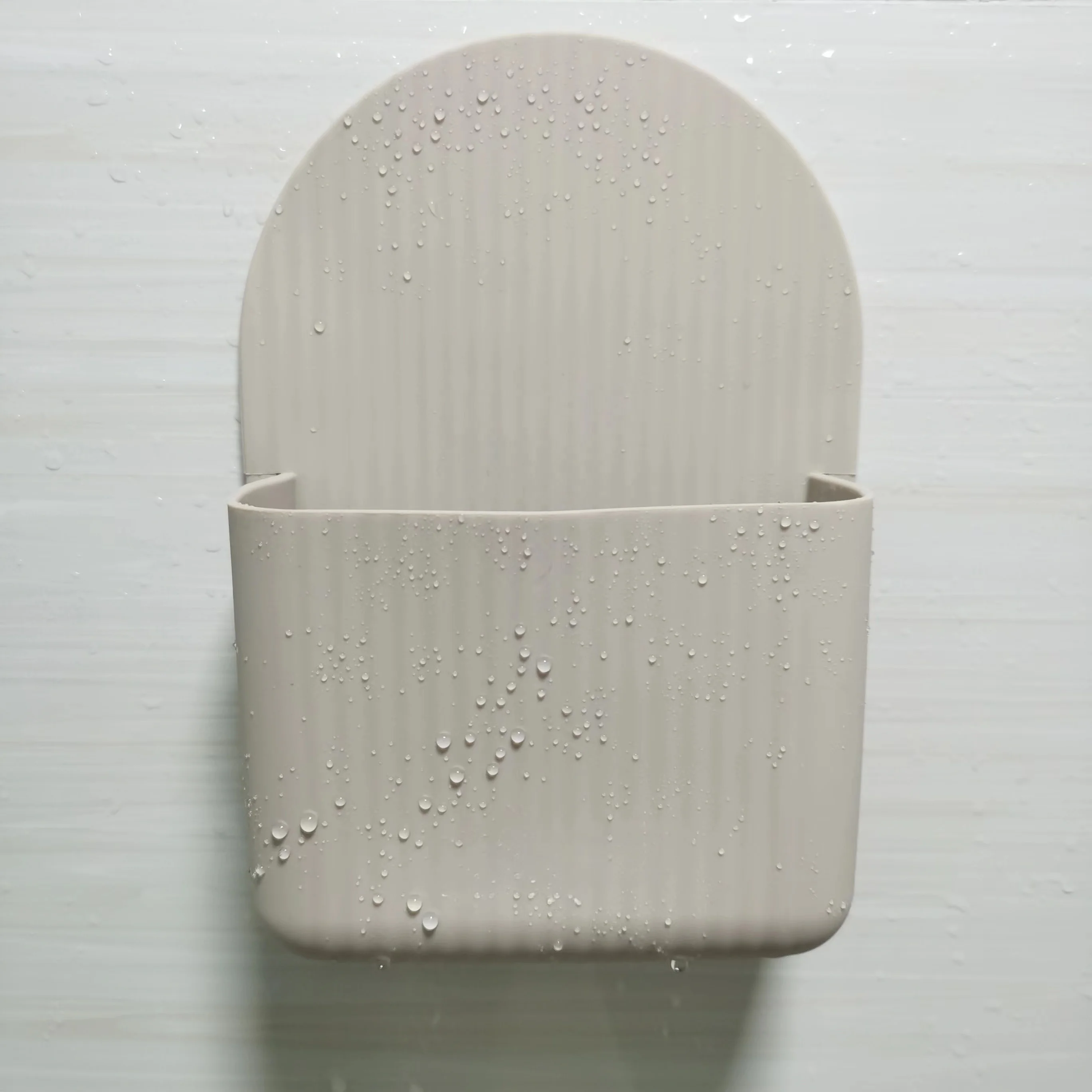 Silicone Toiletry Holder Silicone Toothpaste Toothbrush Holder Hanging ...