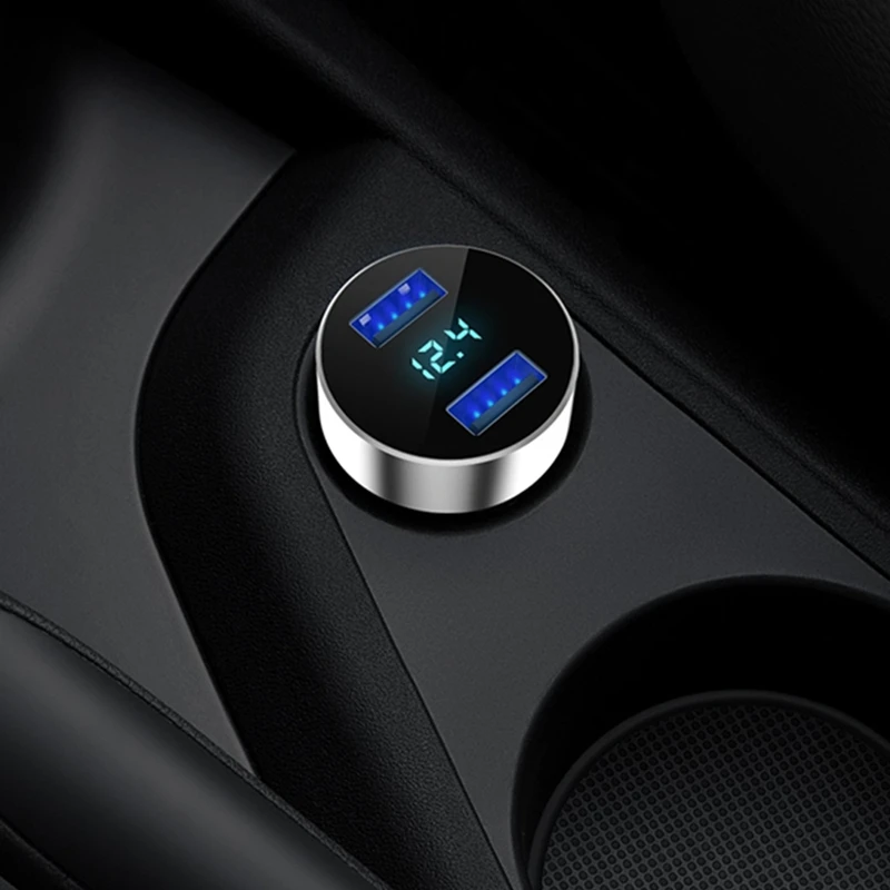 3.1a 5v Car Chargers 2 Ports Fast Charging Dual Usb For Bmw X6 Foco ...