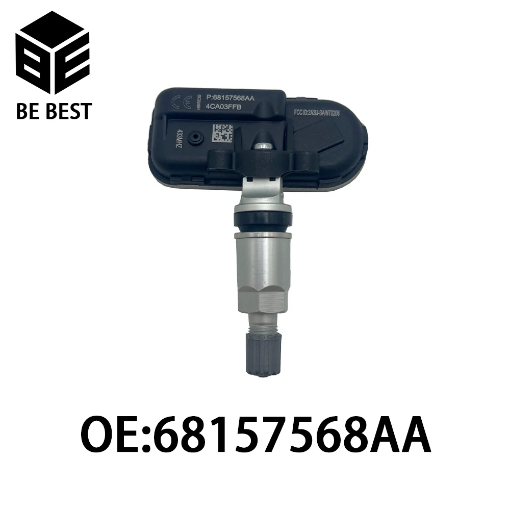 1/4PCS 434MHZ TPMS Tire Pressure Monitor Sensor For 2014-2016 Jeep ...