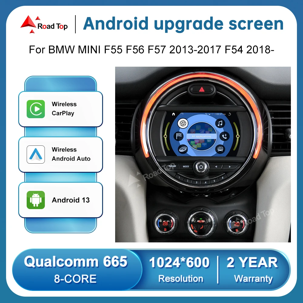 Android-13-Touch-Screen-Multimedia-Player-Display-For-BMW-Mini-Cooper ...