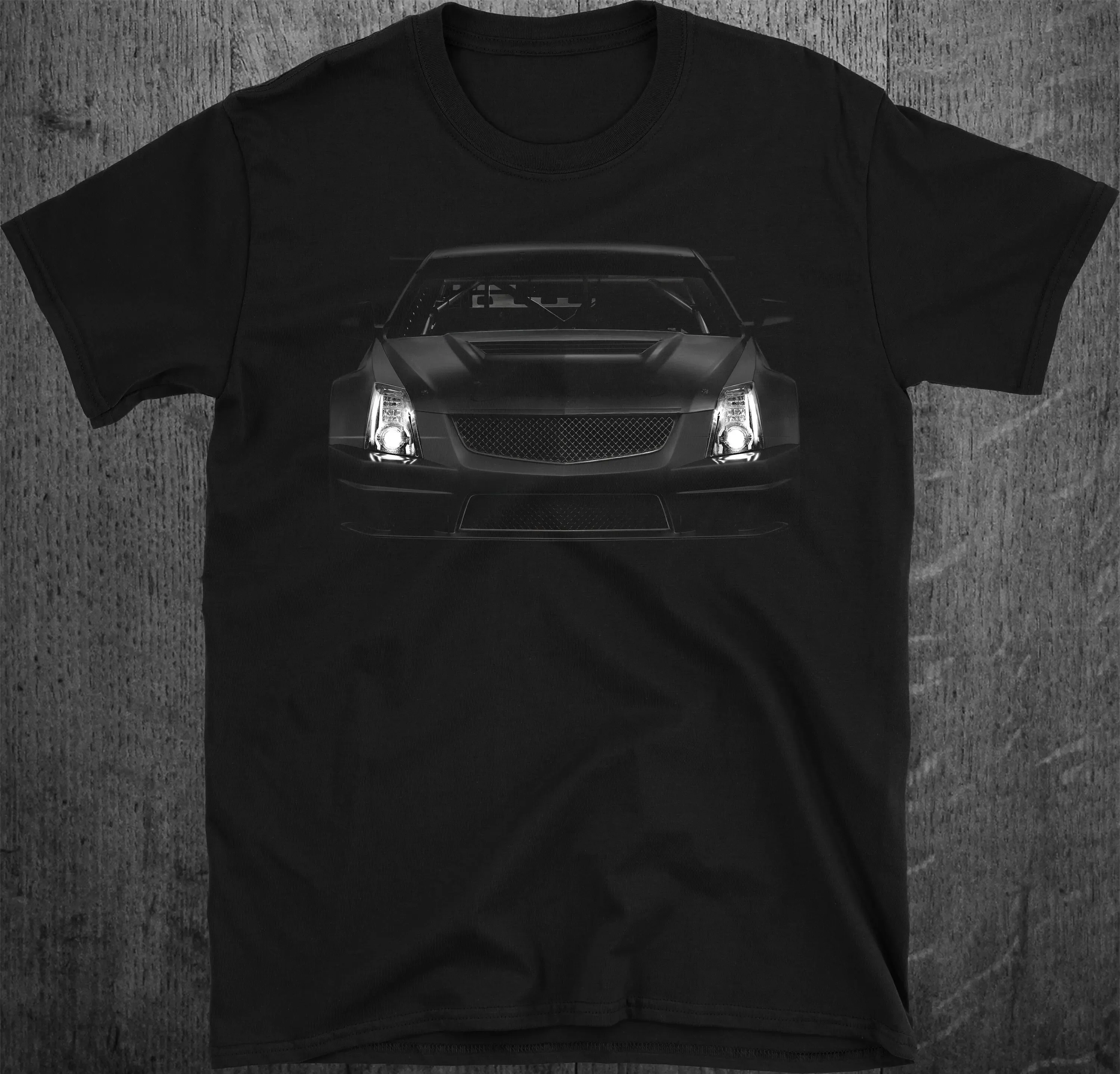 Caddy CTS V Second generation 2008 2015 T Shirt Mens Idea Headlights ...