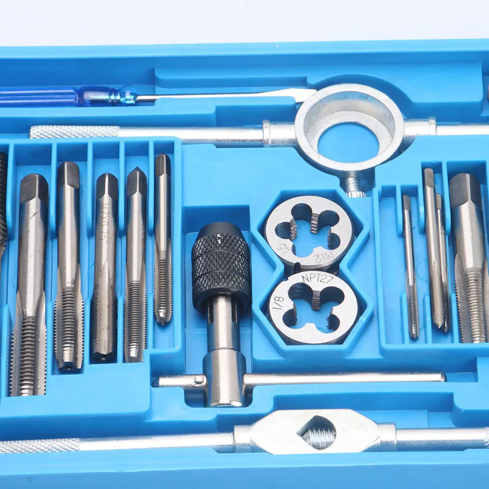GearWrench Taps&Die Sets 40 PCS METRIC TAP AND DIE SET WRENCH CUTS M3 ...