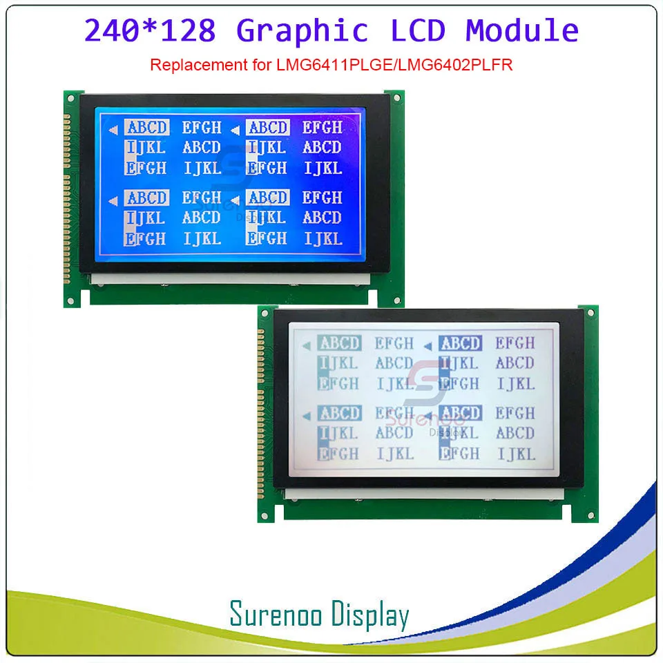 4.7" 240128 240*128 Lcd Module Display Screen Replacement For Lmg6411 ...