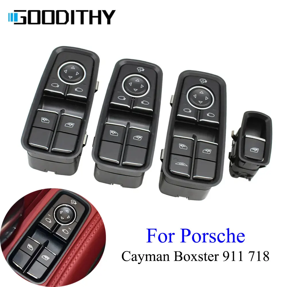 Master Window Lift Control Switch Button Passenger Switch For Porsche ...