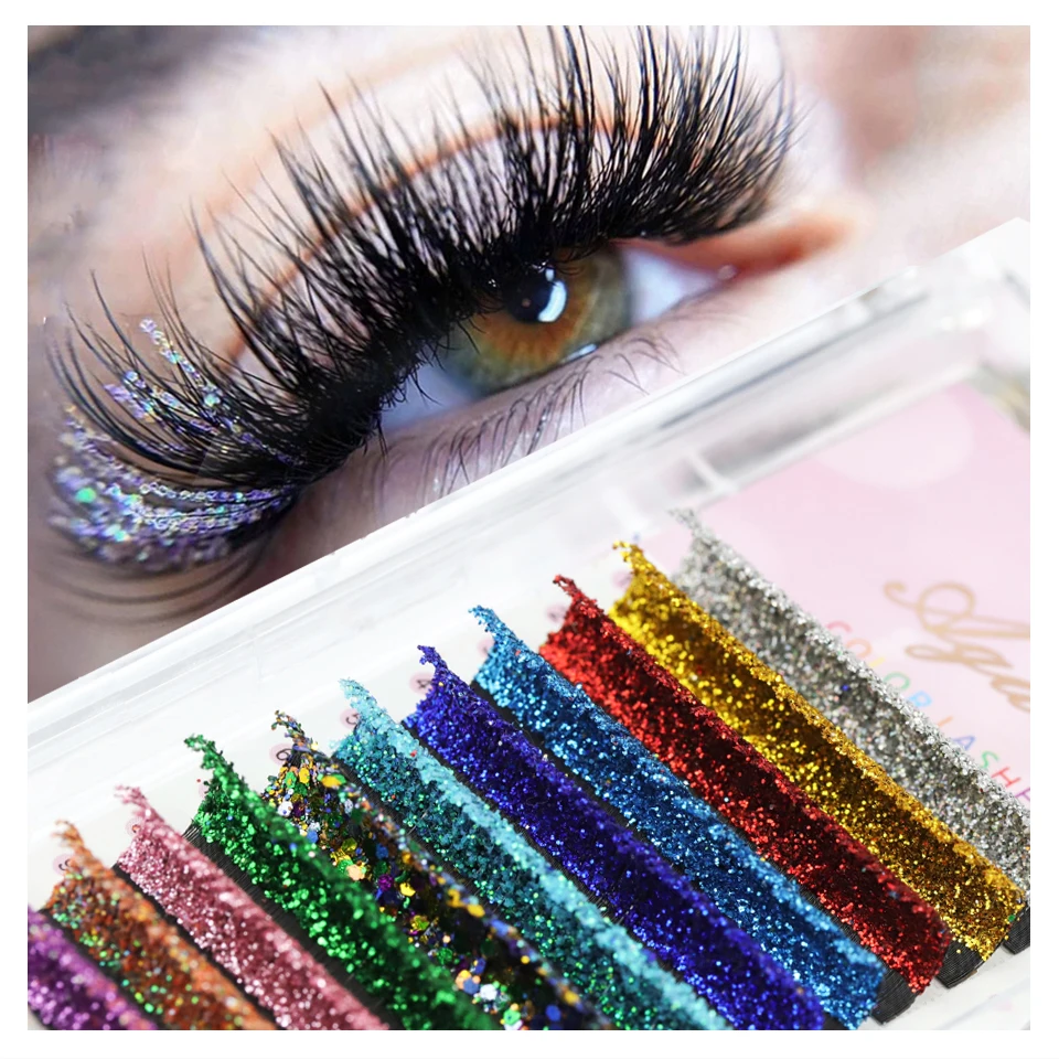 False Eyelashes Glitter