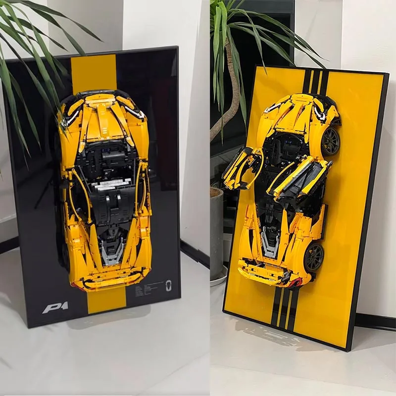 31-5-Metal-Wall-display-for-LEGO-42172-Technic-McLaren-P1-Supercar-Fast ...