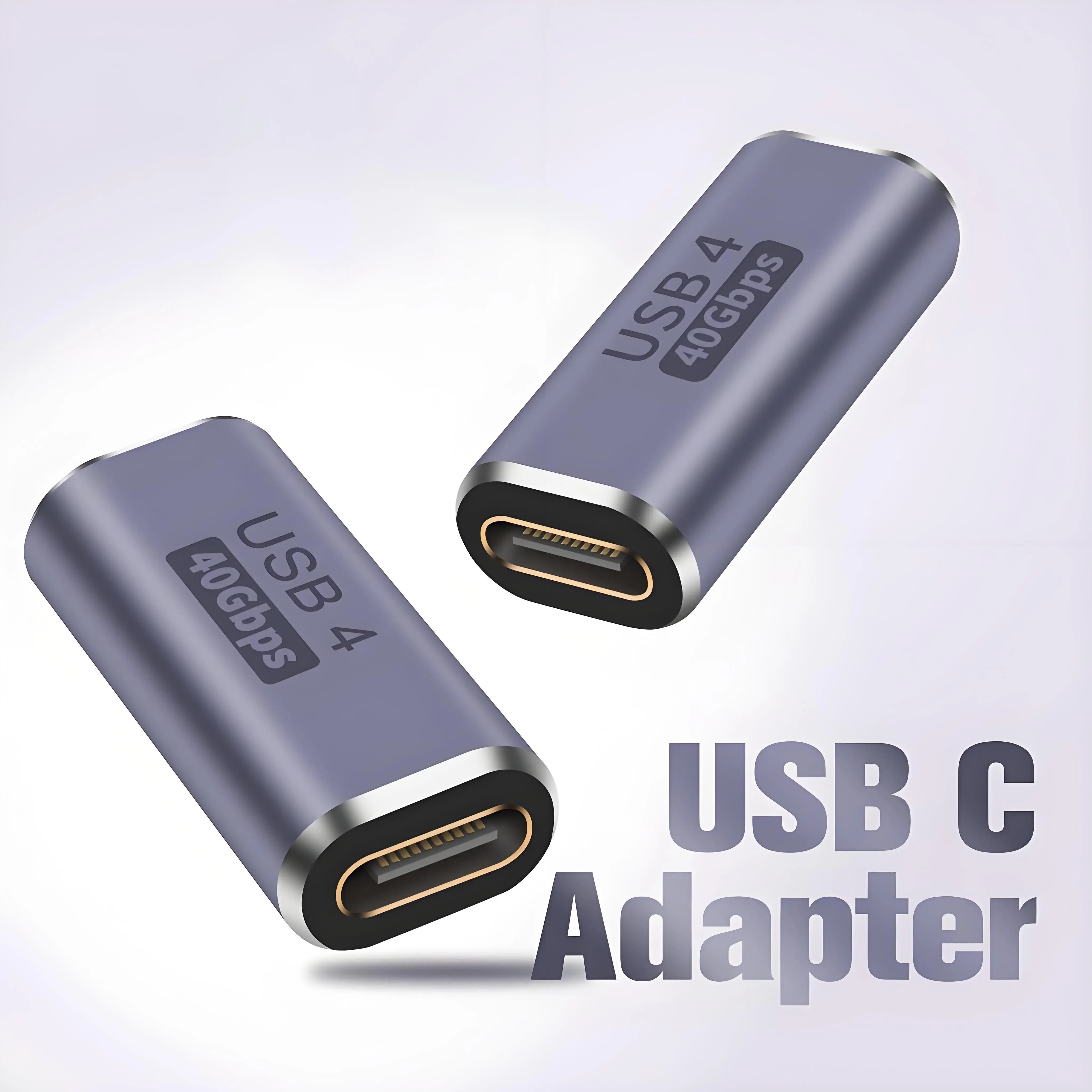 Type-C-Female-to-Female-Adapter-2Pack-40Gbps-USB4-Adapter-Support100W ...