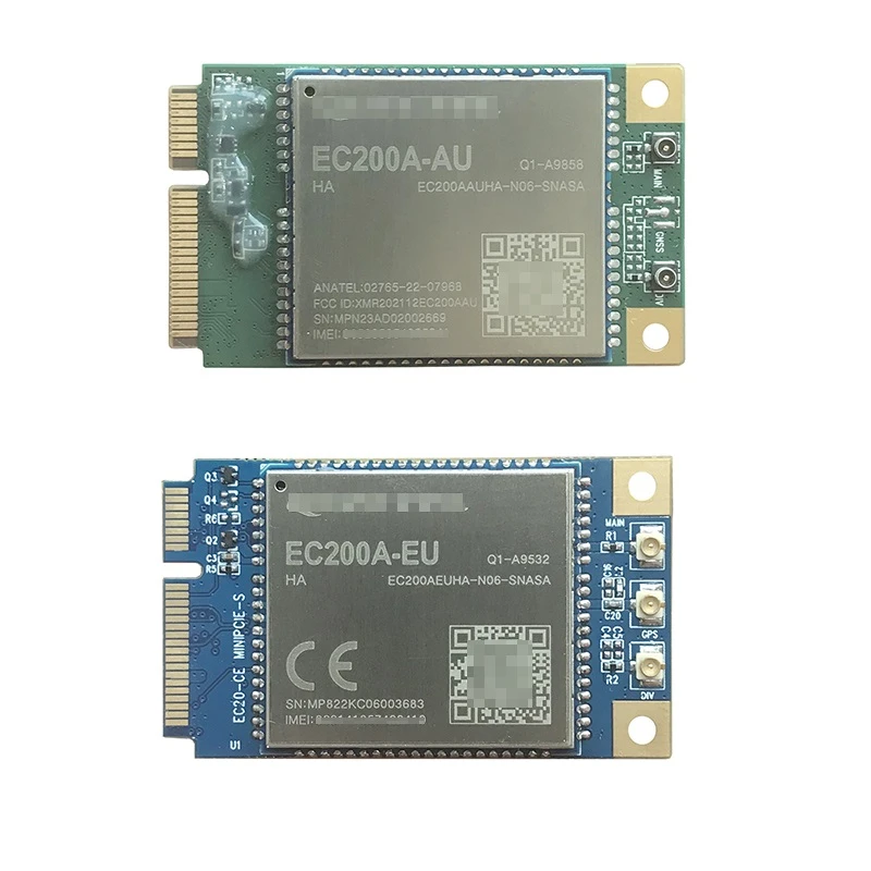 Quectel EC200A AU EC200A EU CAT4 4G LTE 모듈, 미니 PCIE 패키지, EC25 E EC25 MX ...