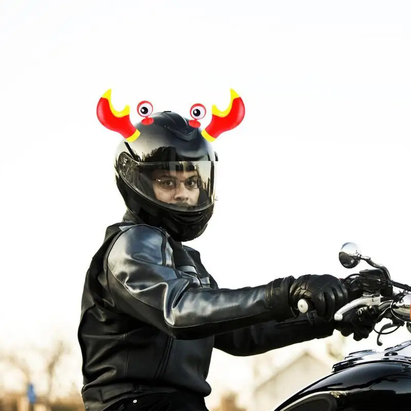 Horned Motorcycle Helmet