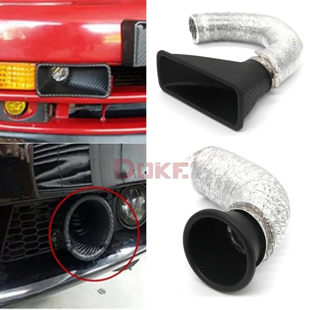 Auto-Front-Bumper-Turbo-Air-Intake-Pipe-Turbine-Inlet-Pipe-Air-Funnel ...