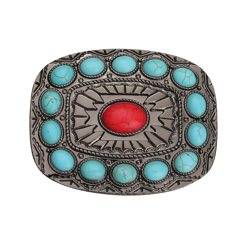 Turquoise belt buckle western buckles for ladies - AliExpress 15
