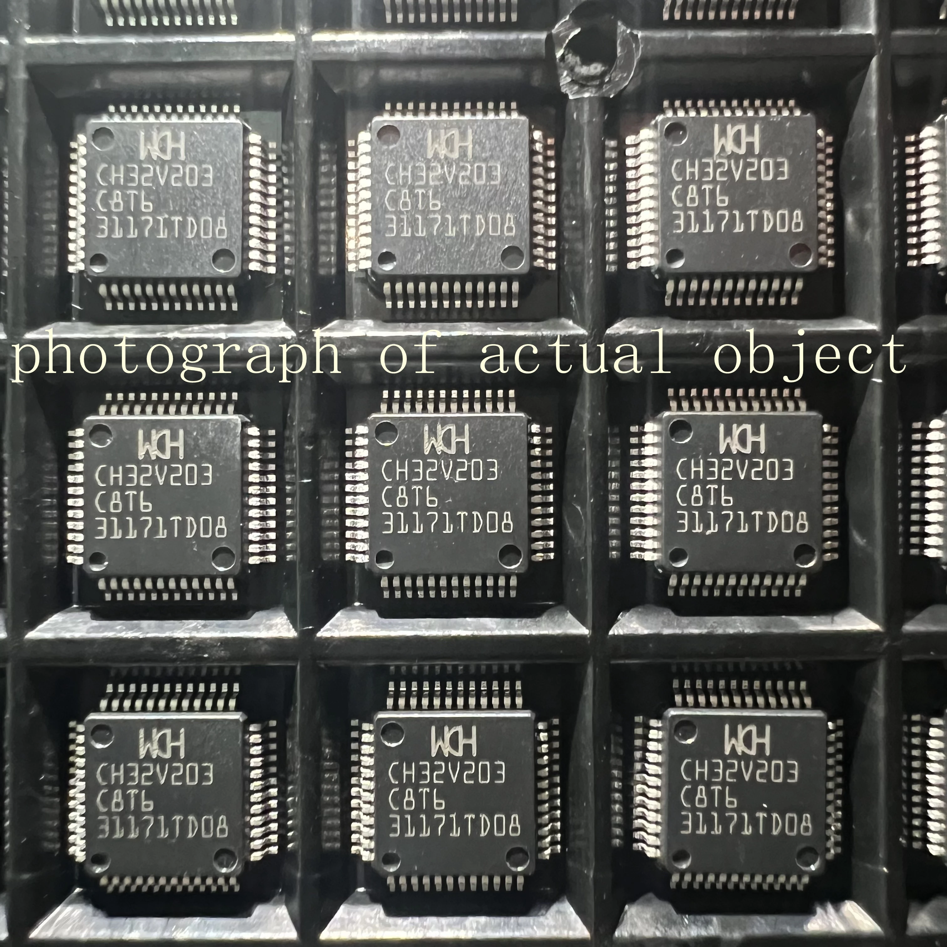 100-New-10-100PCS-WCH-CH32V-CH32V203-CH32V203C8-CH32V203C8T6-Original ...