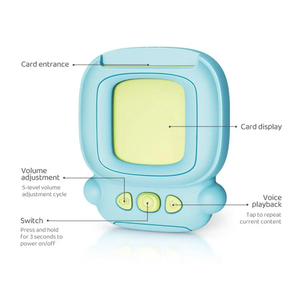 1-Set-Convenient-Smart-Card-Early-Education-Toy-Early-Education-Device ...