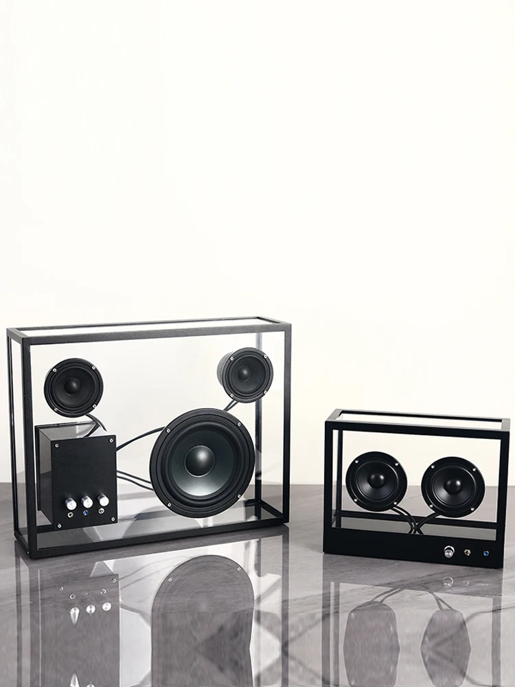 B-351-Creative-Transparent-Subwoofer-Audio-Home-Room-Desktop-Decoration ...