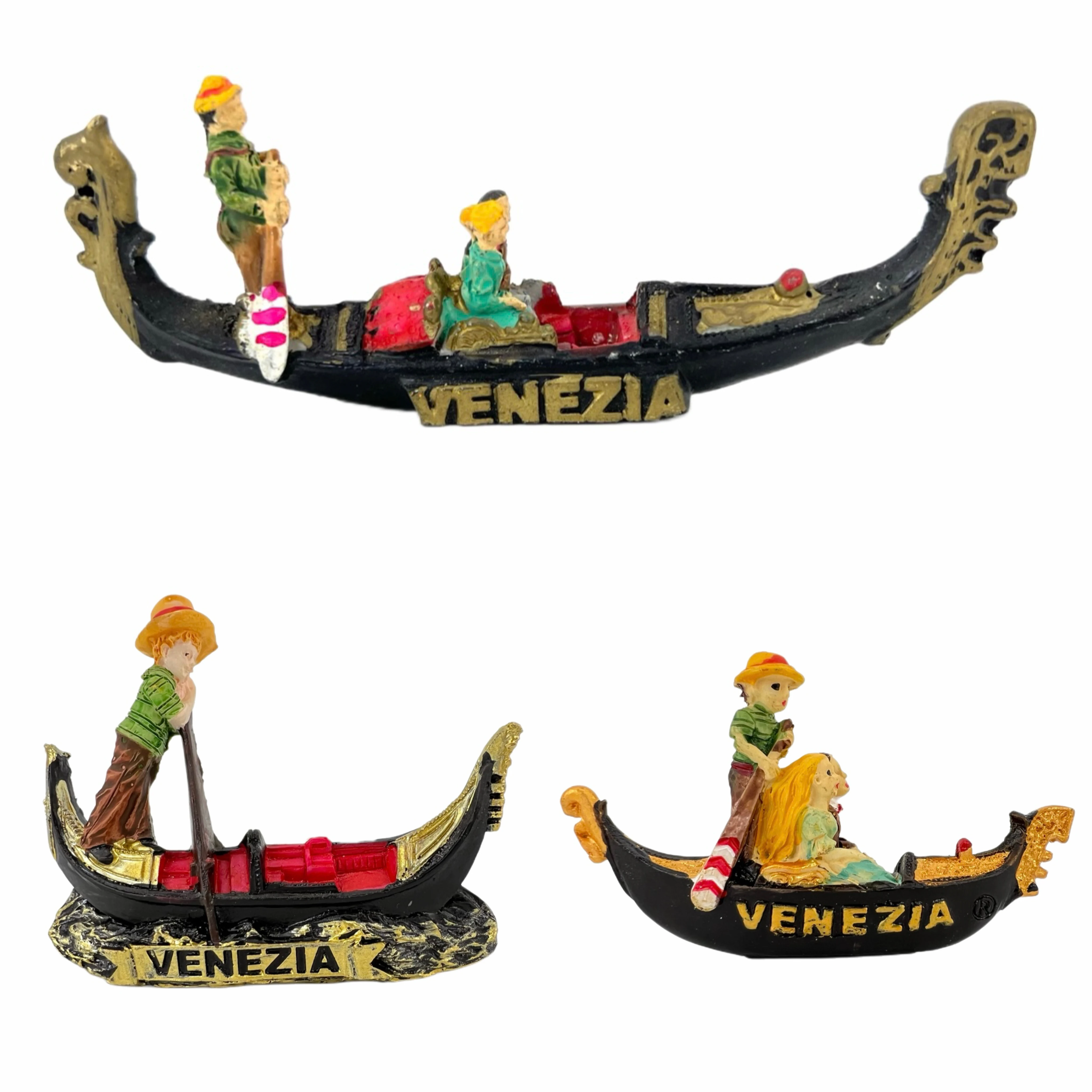 Italy Venice Fridge Magnets Gondola Travel Memorial Magnetic ...