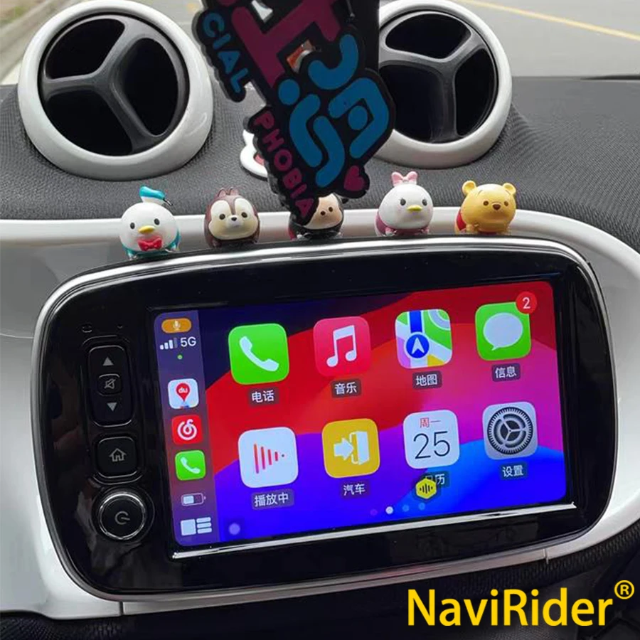 Android-14-Radio-For-Benz-Mercedes-Smart-453-Fortwo-2014-2020-Car-Stereo-Multimedia-Player ...