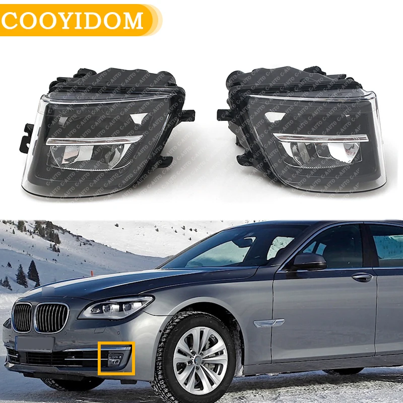 Car Front Bumper Fog Light For Bmw 7 Series F01 F02 F03 2011 2012 2013 ...