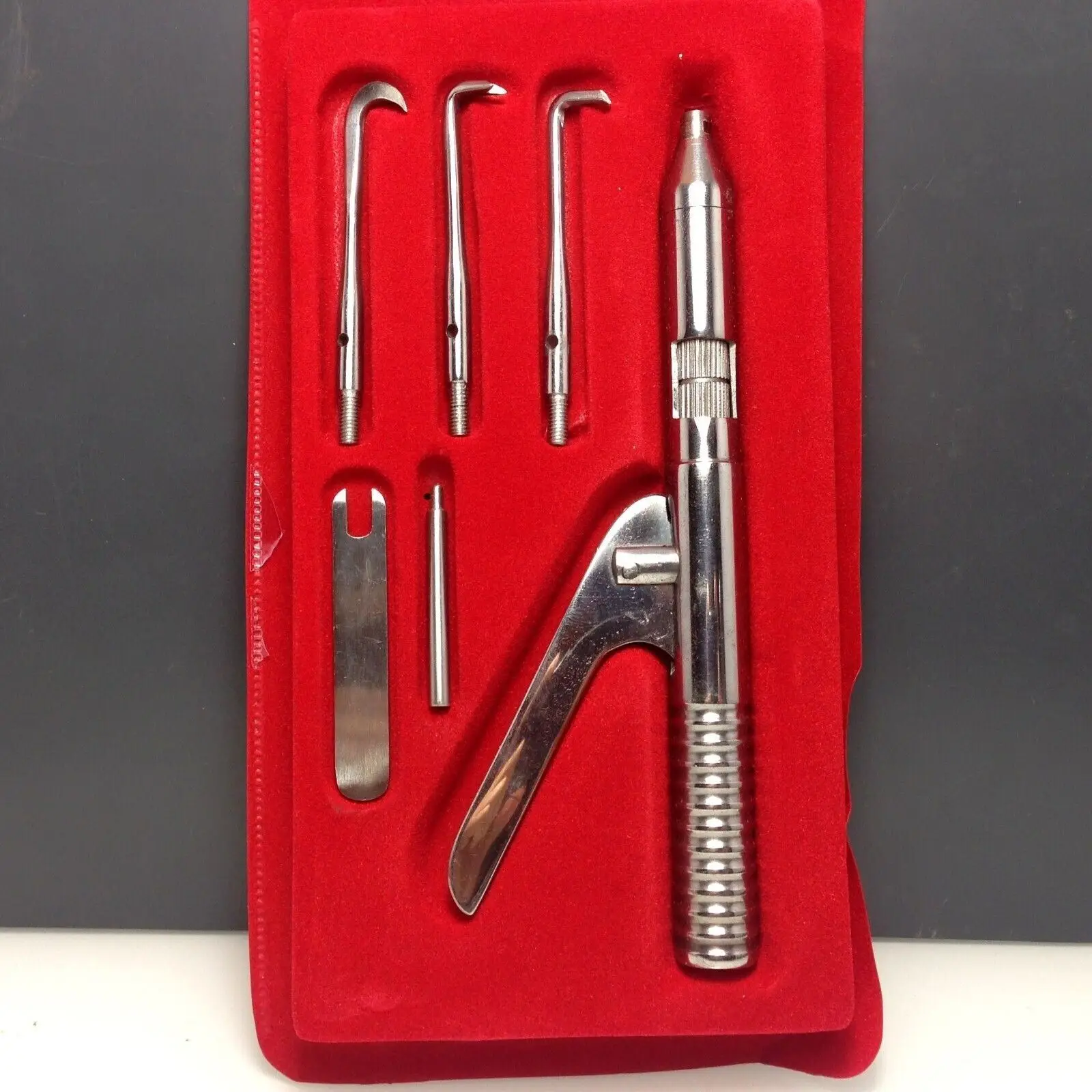 1 Set Dentistry Automatic Singlehanded Crown Remover Gun Stainless ...