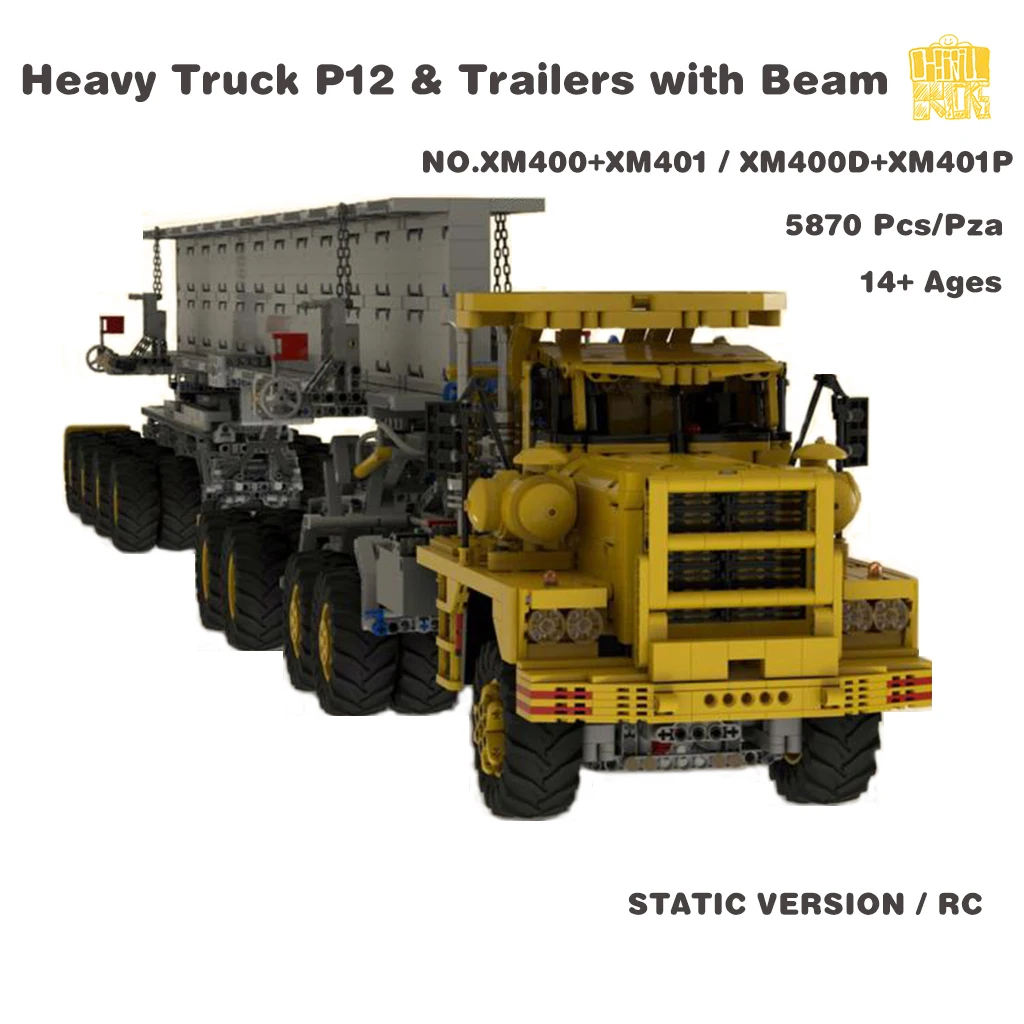 Cami-n-pesado-MOC-XM400-P12-y-XM401-remolques-con-modelo-de-haz-con ...