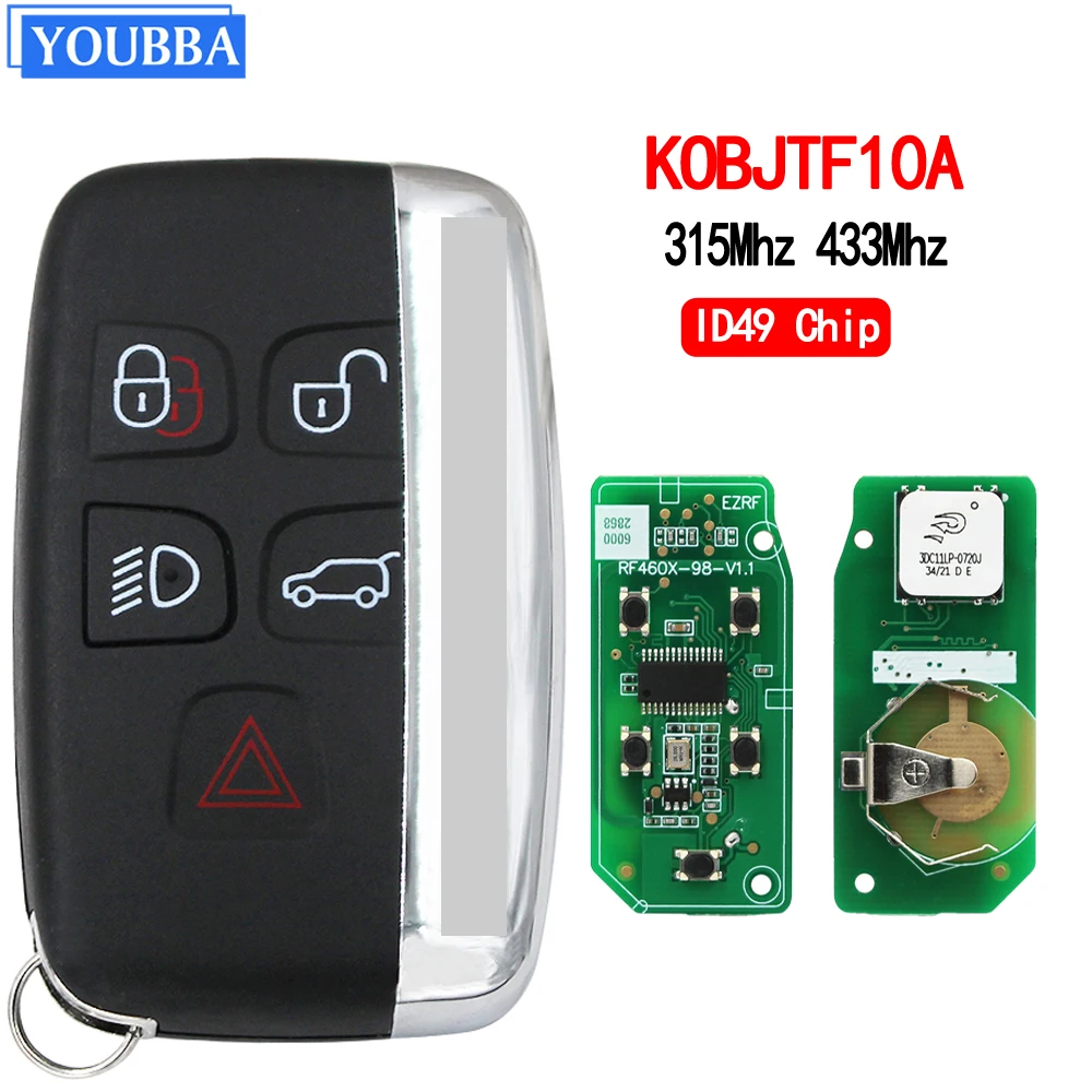 YOUBBA-315MHZ-433MHZ-Remote-Key-For-Land-Rover-LR2-LR4-Range-Rover ...