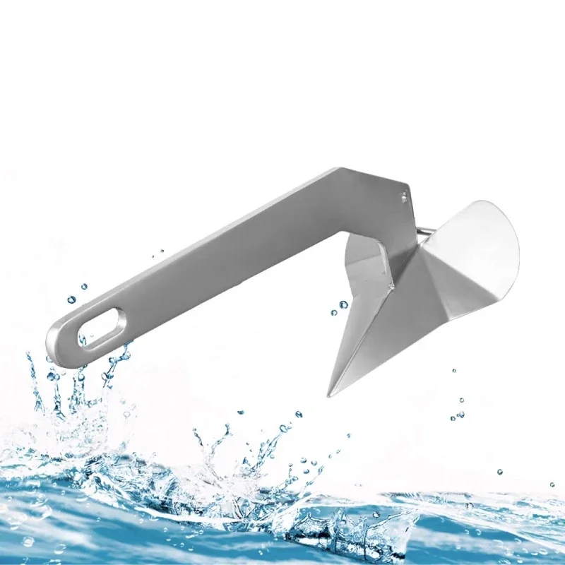 Anchor 316 Stainless Steel Triangle Rubber Boat Kayak Marine Assault ...