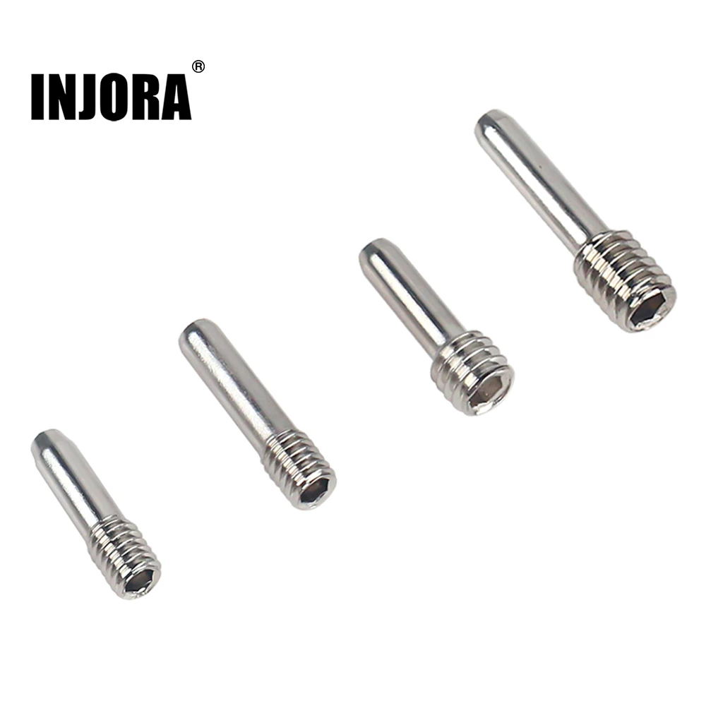 INJORA 10Pcs Stainless Steel M3 M4 Headless Hexagon Driveshaft Screw ...