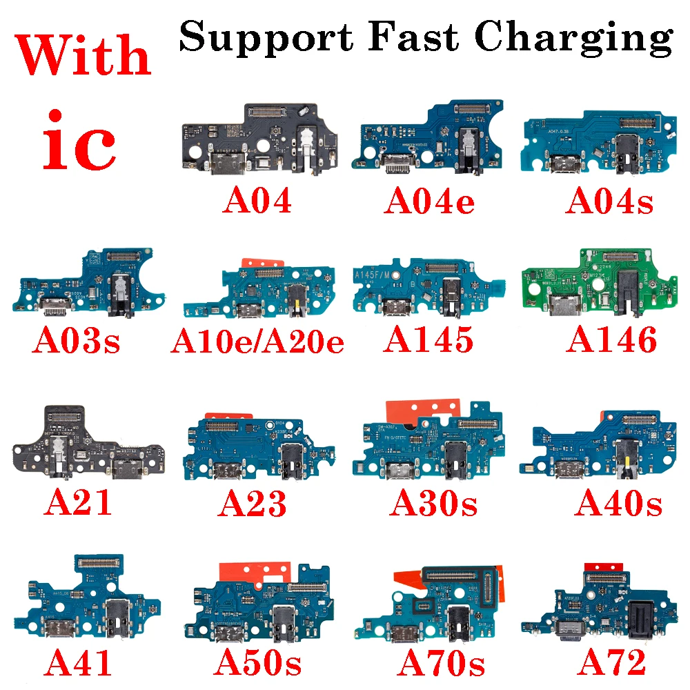 USB Charging Charger Dock Connector Port Flex For Samsung A03 A04 A30 ...