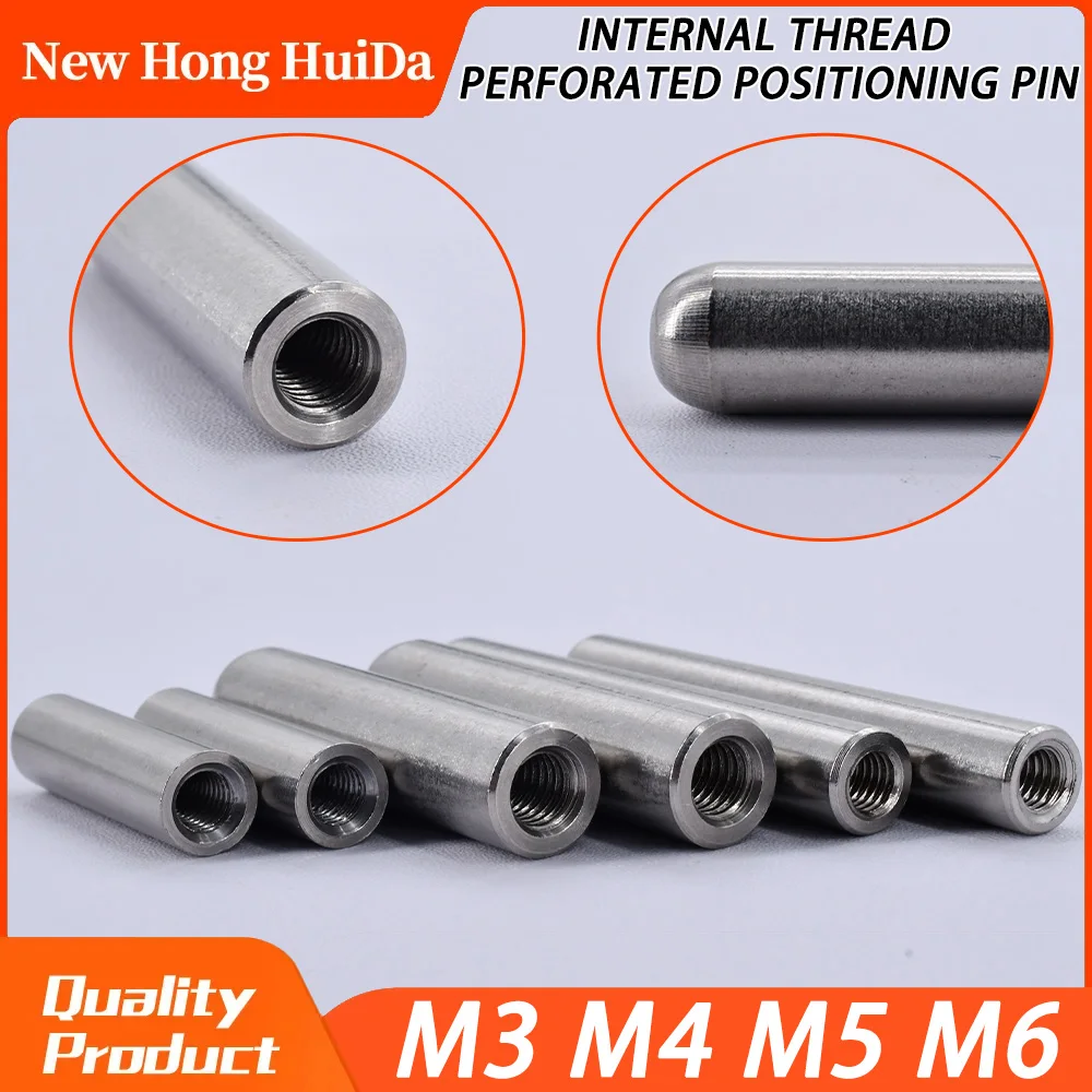 M3-M4-M5-M6-304-Stainless-Steel-Internal-Thread-Round-Head-Cylindrical ...