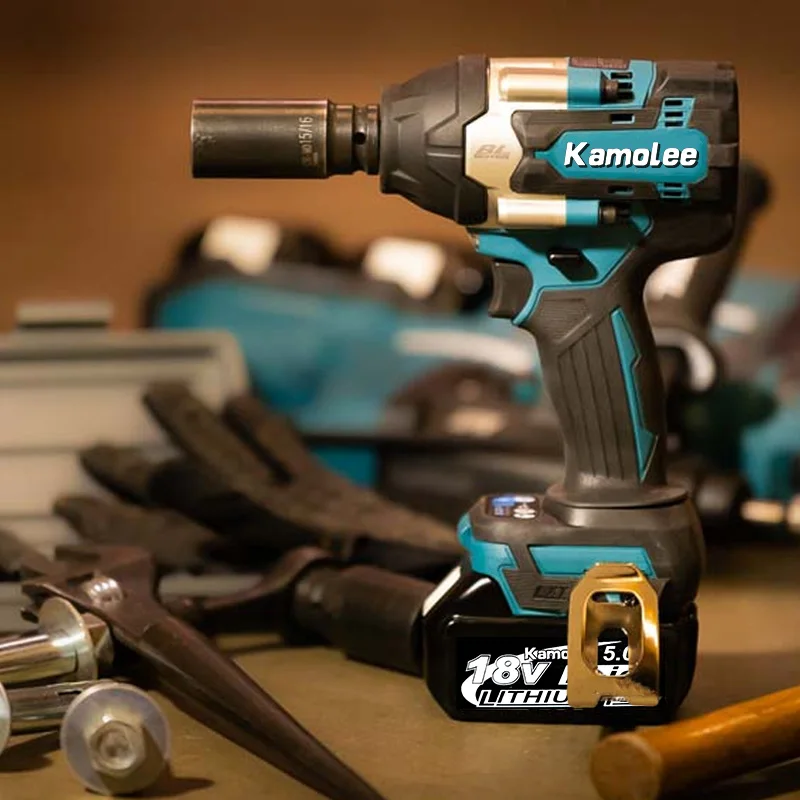 Kamolee-DTW700-18V-Brushless-Cordless-Impact-Wrench-Improved-Durability ...