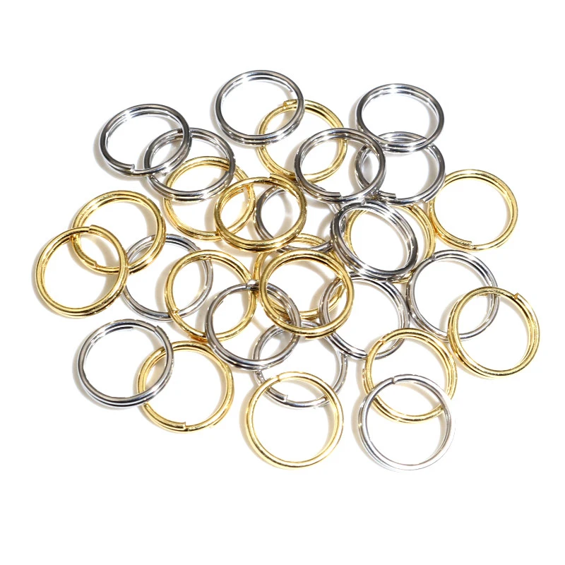 50-100pcs-lot-4-12mm-Stainless-Steel-Open-Double-Jump-Rings-for-Key ...