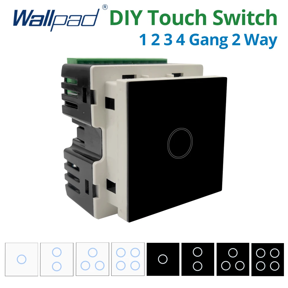 Wallpad-1-2-3-4-Gang-2-Way-Intermediate-Touch-Wall-Light-Switch-Module ...