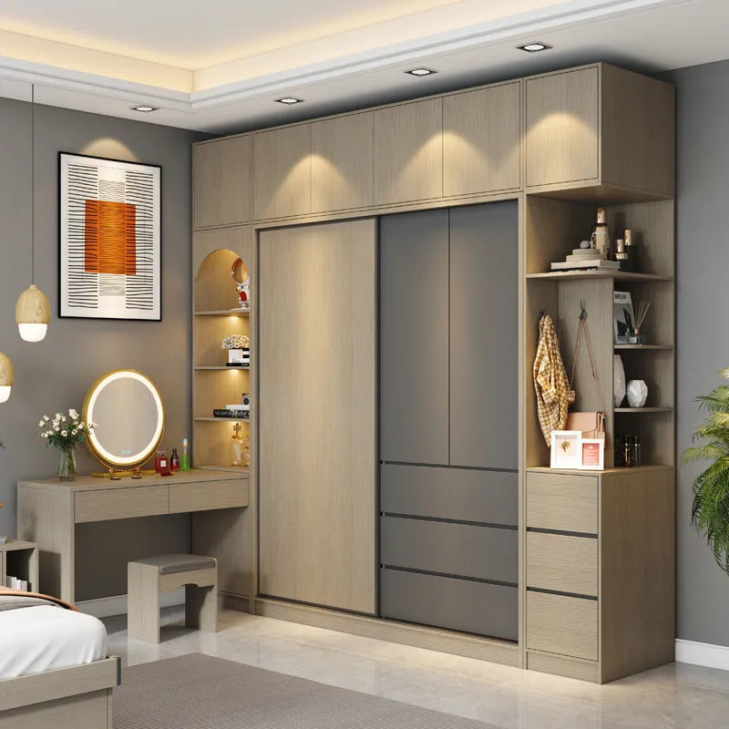 Clothes-Storage-Wooden-Wardrobe-Cabinets-Drawers-Sliding-Doors-Luxury-Wardrobes-Shelf-Divider ...