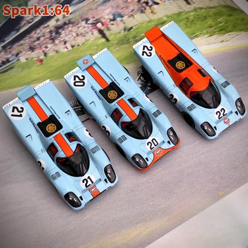 Spark-1-64-Porsche-917K-Bay-livery-1970-classic-Le-Mans-race-diecast ...