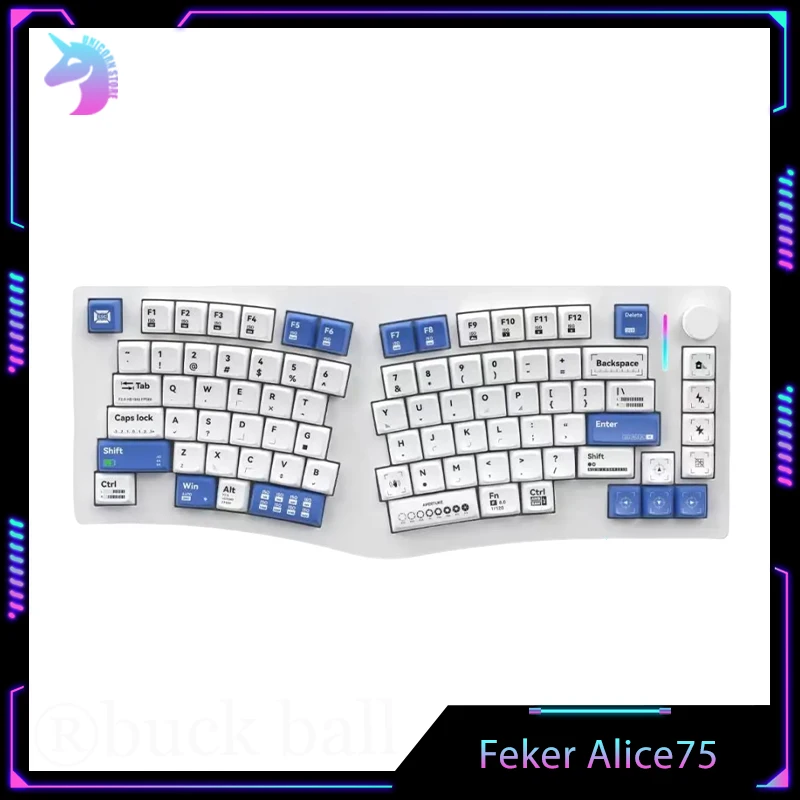 Pre-Sale-Feker-Alice75-Gamer-Mechanical-Keyboard-3Mode-2-4G-Wireless ...