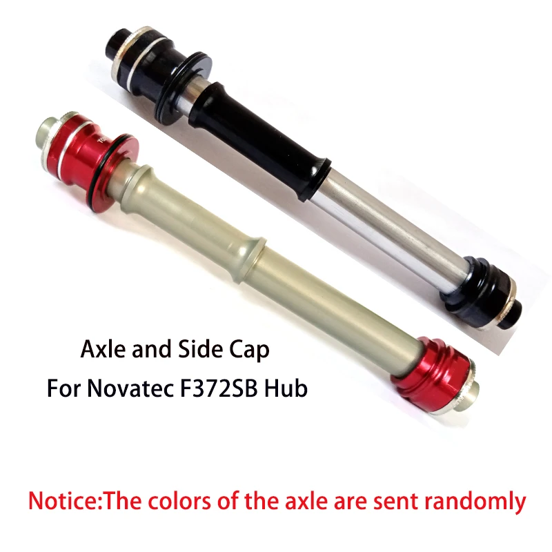 Liga de alumínio através do eixo e tampa lateral preta ou vermelha para ...