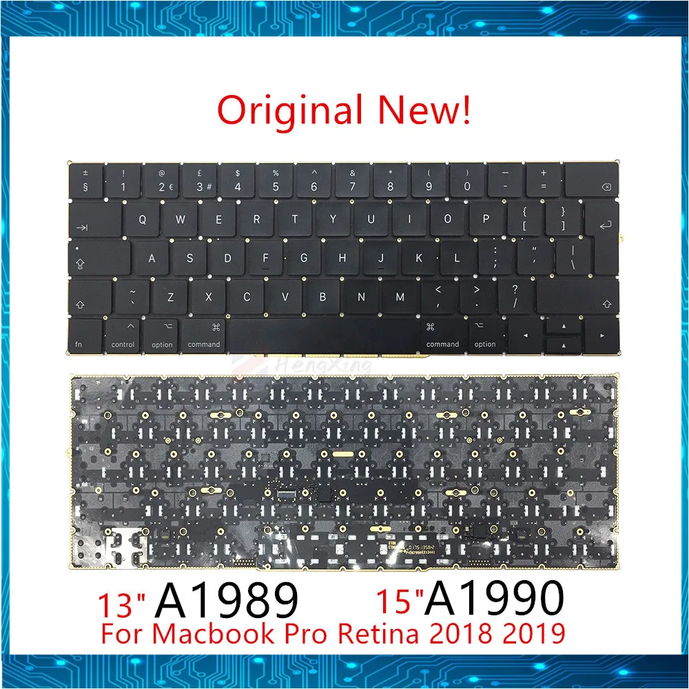 New-Original-A1990-A1989-Keyboard-For-Macbook-Pro-13-15-2018-Laptop-US ...