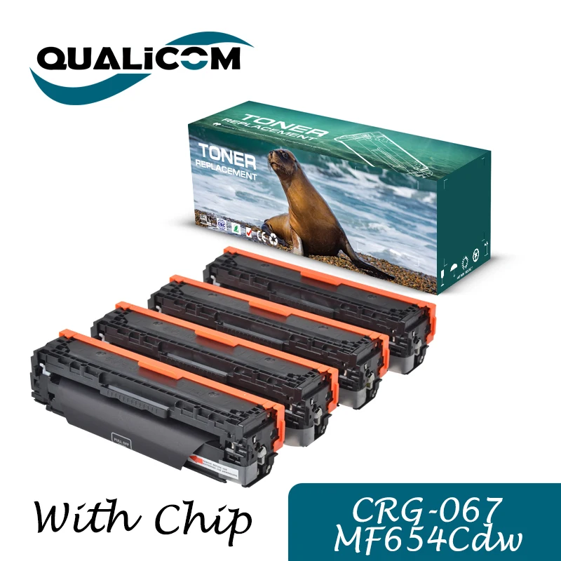 Qualicom-CRG067-CRG-067-with-chip-compatible-toner-cartridge-for-CANON-i-SENSYS-MF651Cw-655Cdw ...