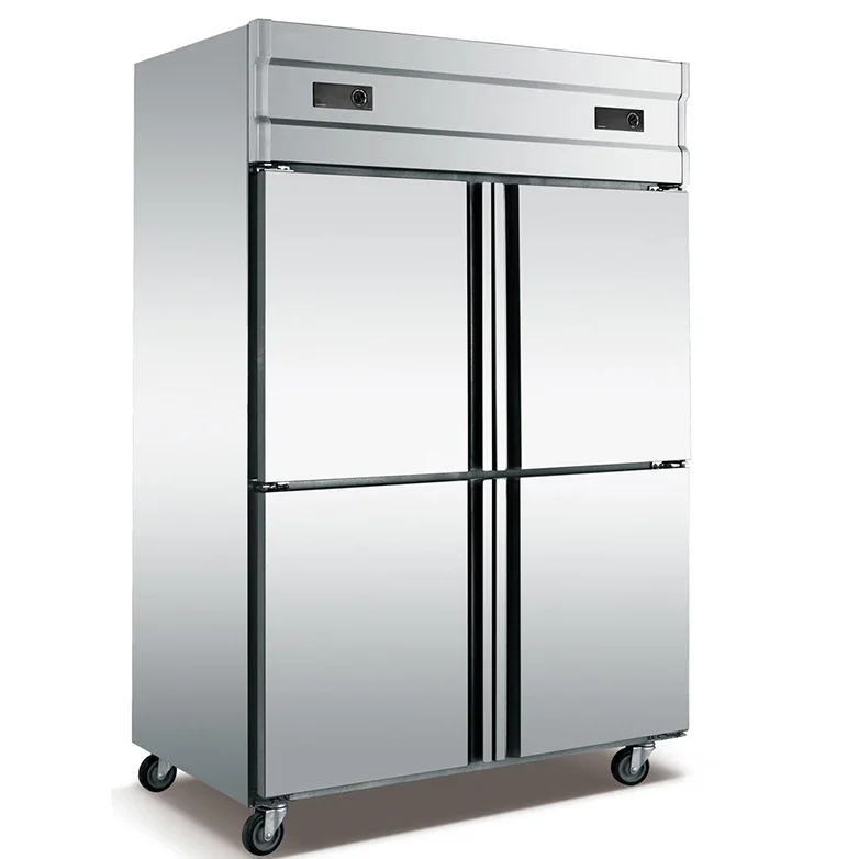 Vertical-Freezer-Commercial-4-Doors-1000L-Refrigerators-Freezers ...