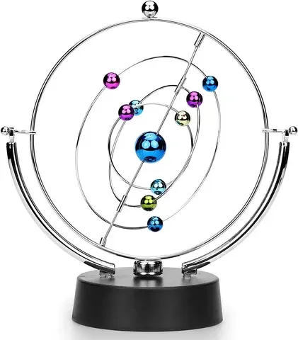 Rotation-Perpetual-Motion-Swing-Celestial-Globe-Newton-Pendulum-Model ...