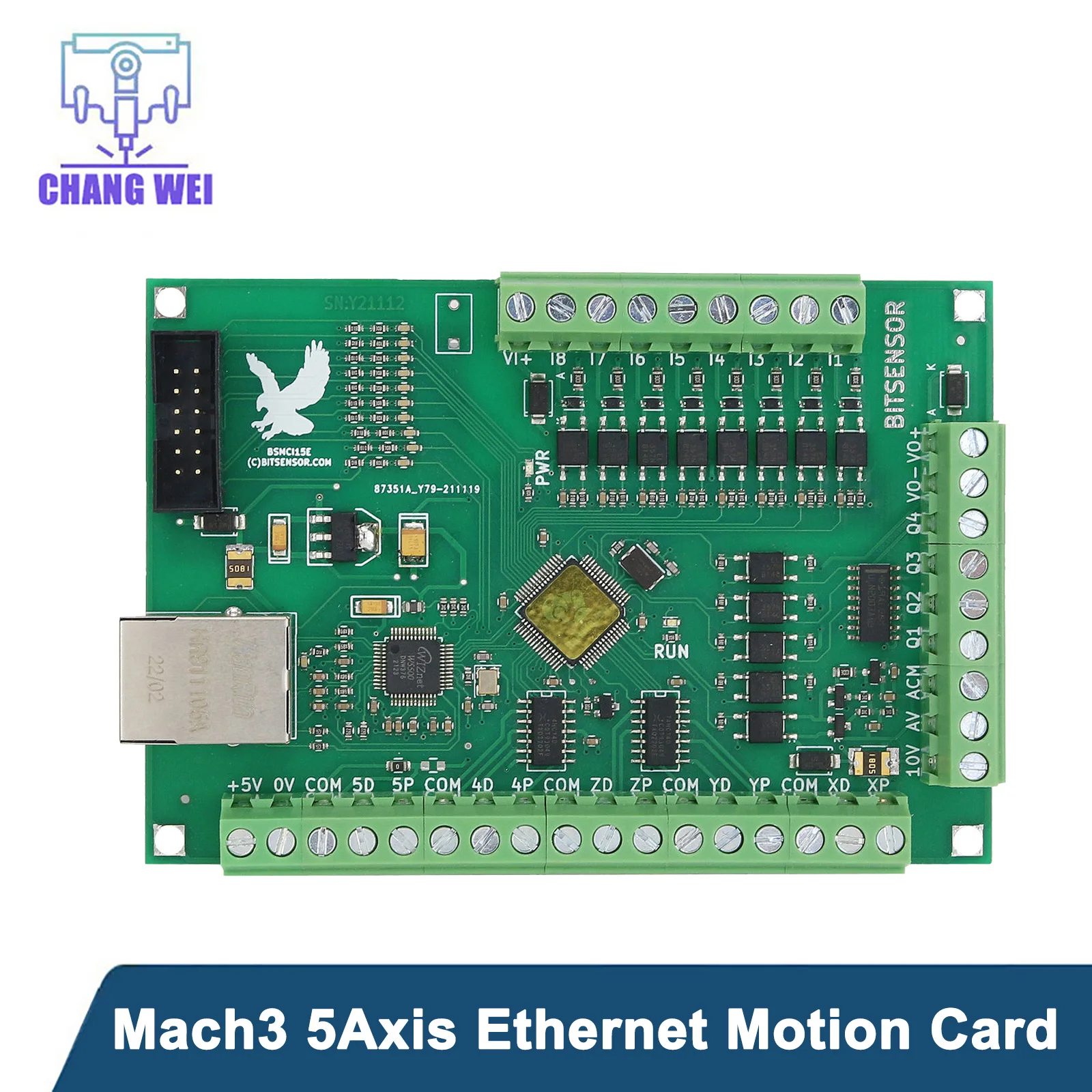 5-Axis-Ethernet-Motion-Card-Mach3-Breakout-Board-CNC-Controller-Board-for-Industrial-CNC-Milling ...