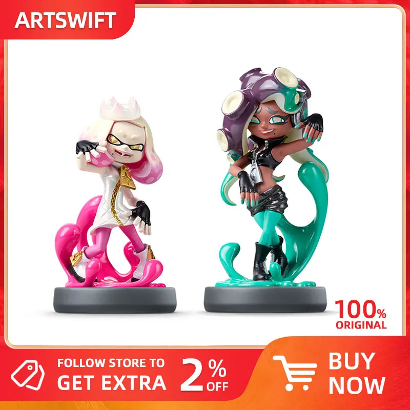ARTSWIFT-Store-Figurine-for-NS-NFC-Splatoon-Marina-Pearl-2-Pack-Set ...